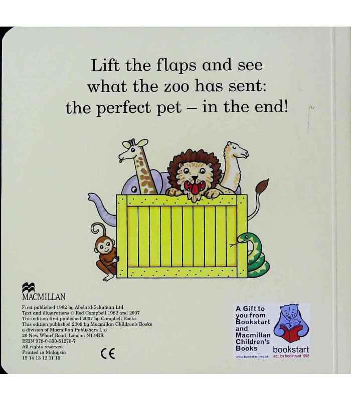 Dear Zoo | Rod Campbell | 9780330512787