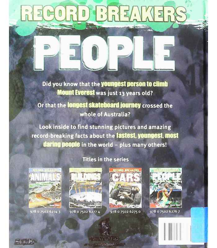 People (Record Breakers) | Daniel Gilpin | 9780750262767